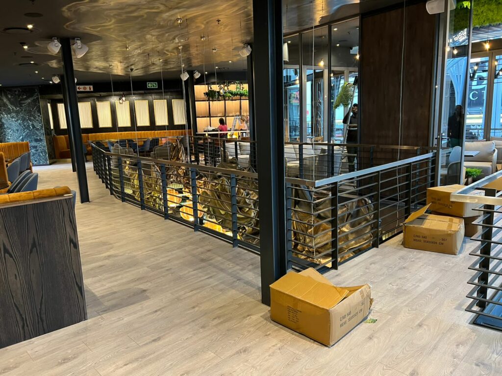 News Cafe Eastgate install Martin Audio Subs | Audiosure